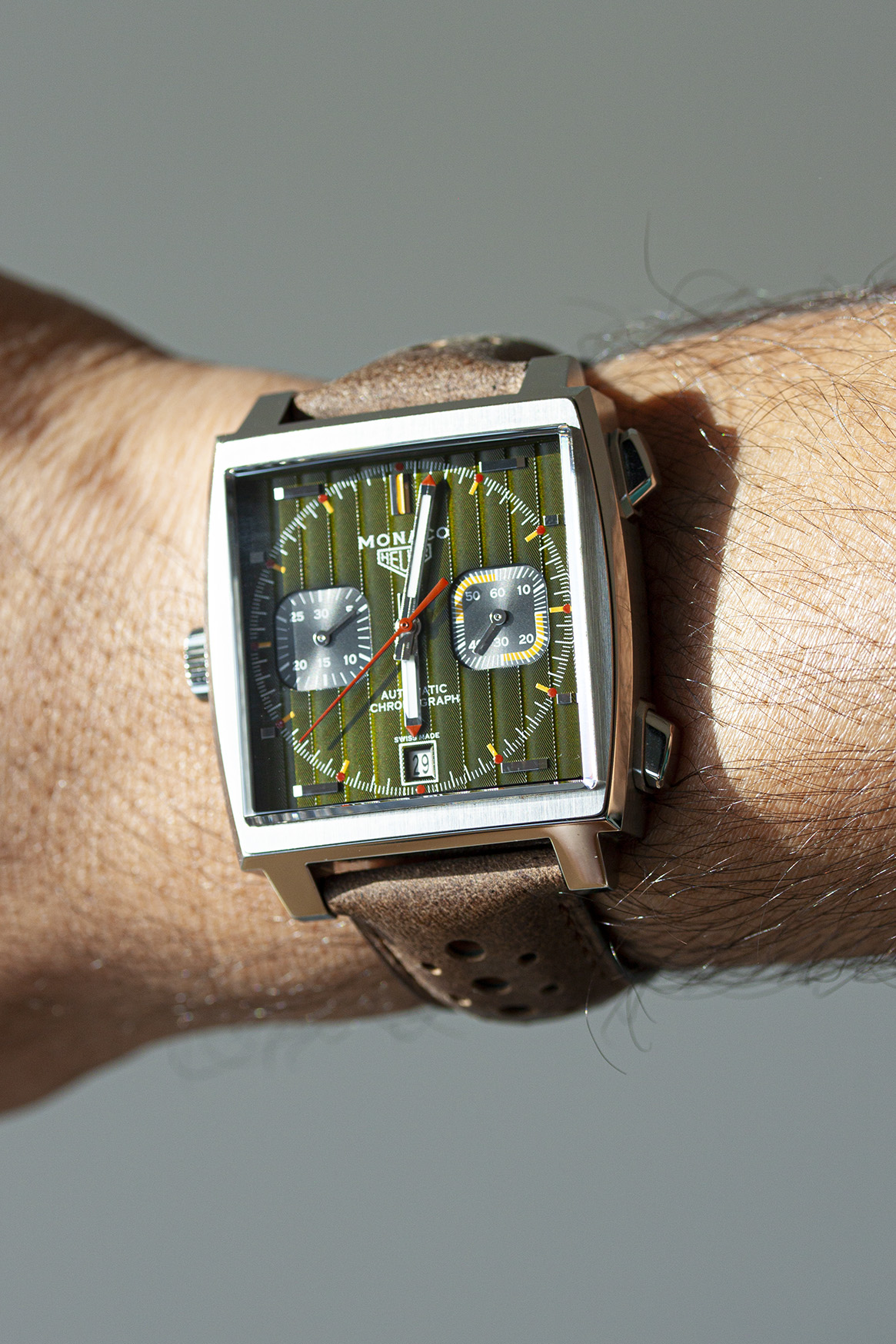 Introducing the new TAG Heuer Monaco Green Grand Prix de Monaco ...