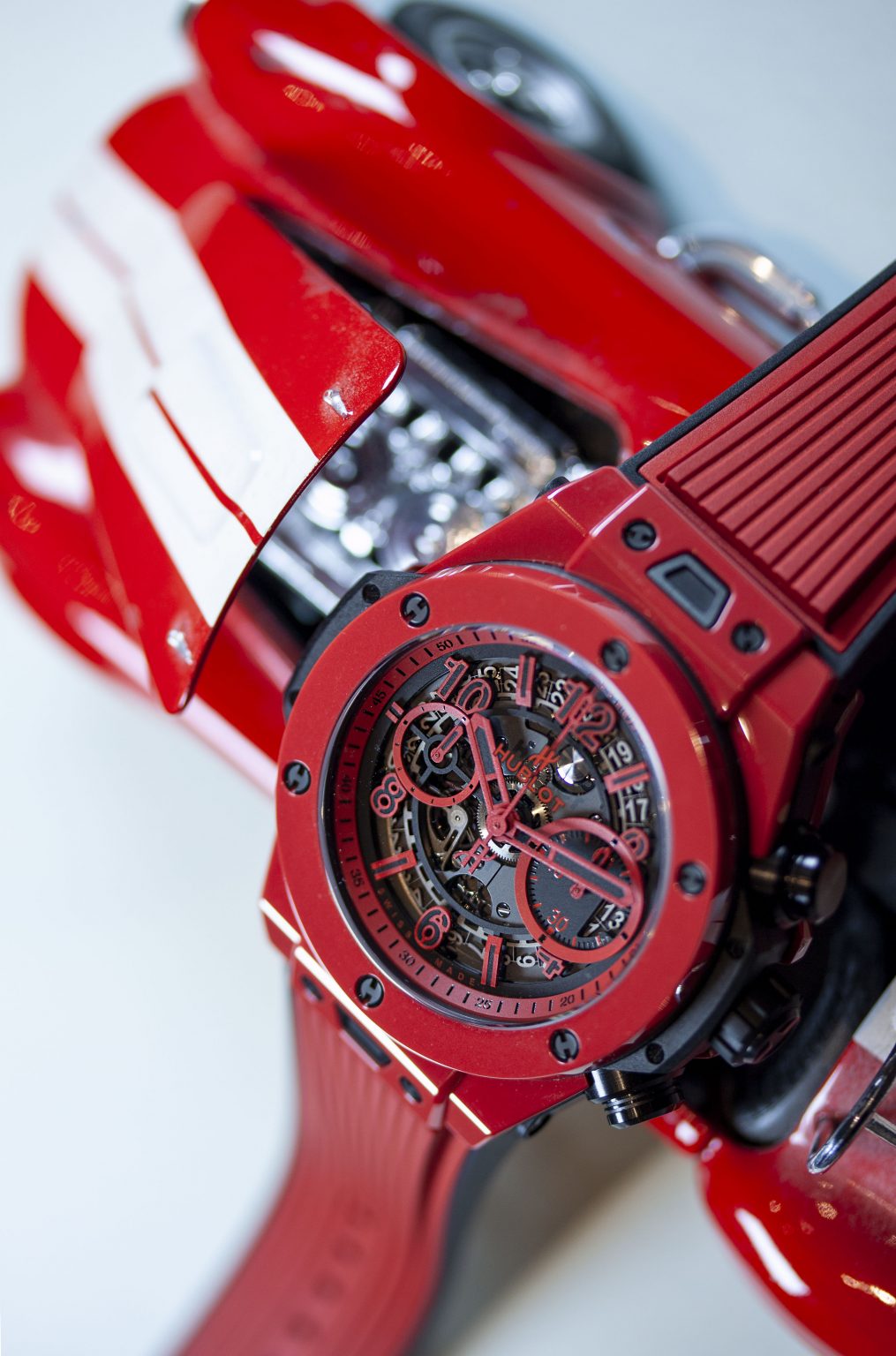 REDolent of the Maison’s innovative spirit is the Hublot Big Bang UNICO ...