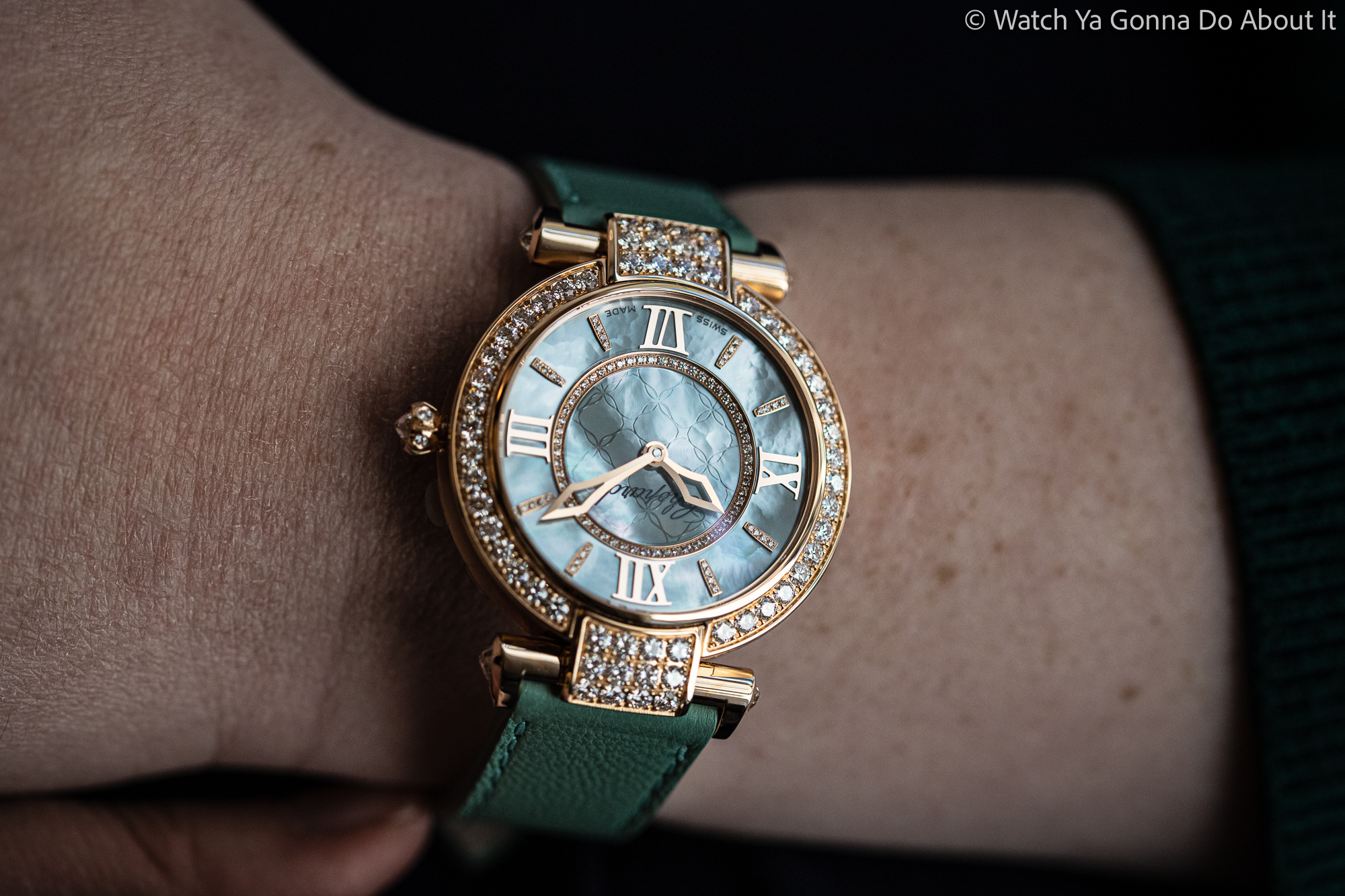 Green Mania Hands-On With Two New Chopard Ladies Watches for 2021