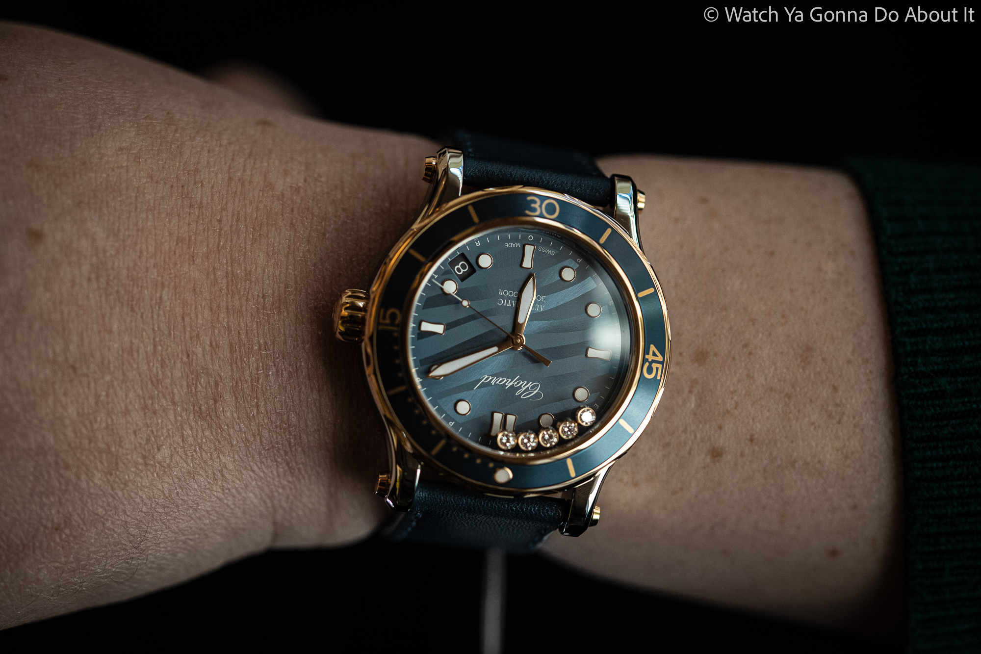 Green Mania Hands-On With Two New Chopard Ladies Watches for 2021